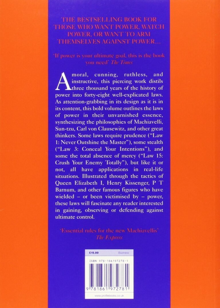 The 48 Laws of Power by Robert Greene - Chapter House